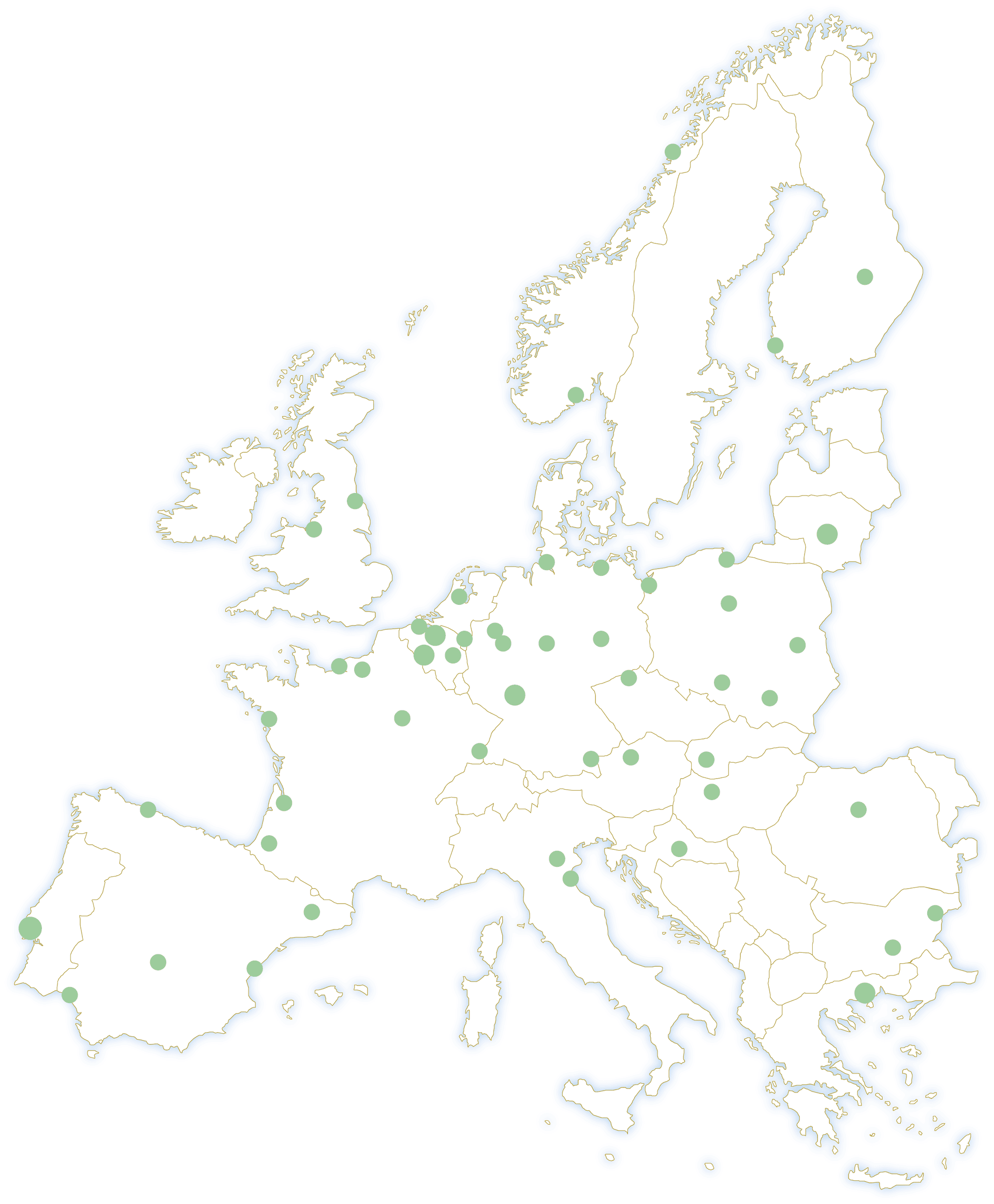 Map Of Major Fertilizer Plants In Europe Fertilizers Europe Map Of Major Fertilizer Plants In Europe Fertilizers Europe